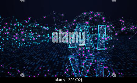 AI Networks Concept Stock Photo - Alamy