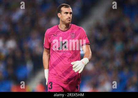 Fernando Martinez of UD Almeria during the La Liga match between Real ...