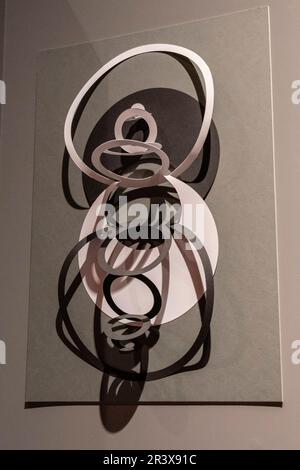 material exercise, Ljuba Monastirsky, 1927, paper, bauhaus museum ...