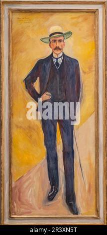 Edvard Munch, Harry Graf Kessler, 1906, Berlin, Federal Republic of ...