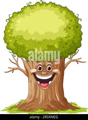 leaves cartoon smiley Stock Vector Image & Art - Alamy
