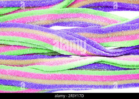 color candy strings texture as very nice food background Stock Photo ...