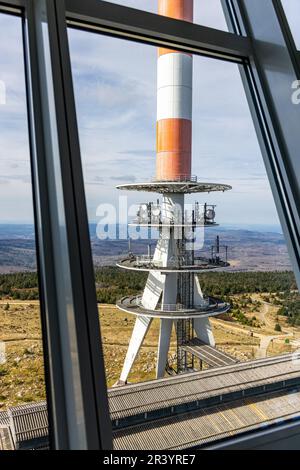 Impressions from the Brocken summit Stock Photo - Alamy