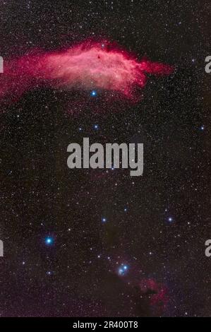NGC 1499, the California Nebula, in Perseus Stock Photo - Alamy