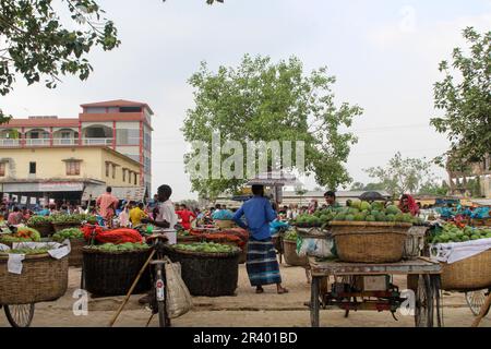 Village Mango Market Stock Photo - Alamy