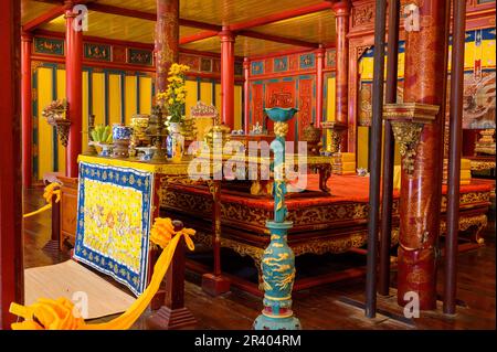 Sung An temple in the complex of the tomb of Minh Mang, the second ...