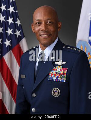 U.S. Air Force Gen. CQ Brown, Jr., Pacific Air Forces (PACAF) commander ...