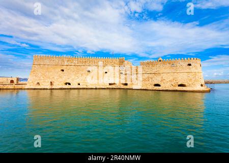 The Koules or Castello a Mare is a fortress at the entrance of the old ...