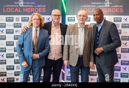 (from left to right) Tony Woodcock, Garry Birtles, Ian Bowyer, Viv ...