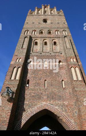 Stone gate museum in Anklam Germany Stock Photo - Alamy