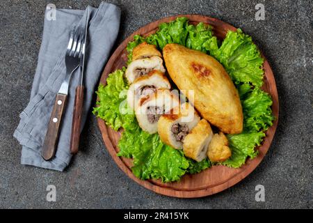PERUVIAN CHILEAN traditional dish PAPA RELLENA meat stuffed mashed ...