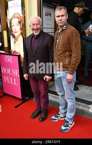 London, UK. Simon Callow at Aspects of Love opening night. Lyric ...