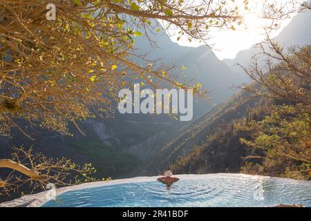 Unusual thermal pools Tolantongo in Mexico Stock Photo - Alamy