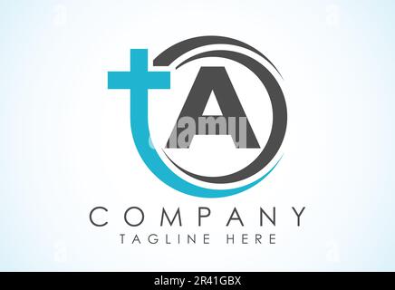 English alphabet with church logo sign. Christian sign symbols. The ...