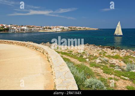 Na Macaret.Puerto de Addaia.Menorca.Reserva de la Bioesfera.Illes ...