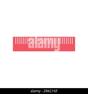 Flat Ruler Icon Symbol Vector Illustration Stock Vector Image & Art - Alamy