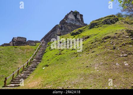 Pyramide in Belize Stock Photo - Alamy