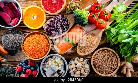 Food products recommended to reduce high blood pressure. Diet for ...