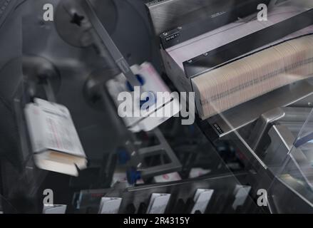 Darmstadt, Germany. 23rd May, 2023. Packages of Merck's thyroid drug ...