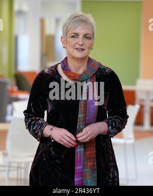 Justice Secretary Angela Constance during a visit to the new HMP and ...