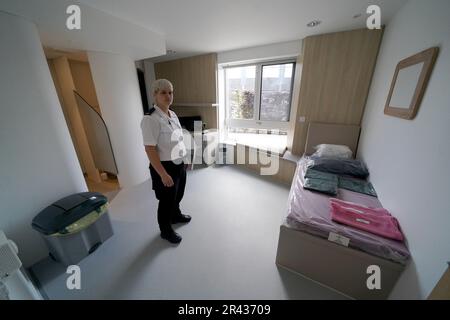 A general view of the Visits Room as Justice Secretary Angela Constance ...