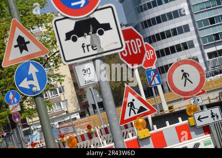 Sign forest, Schwarzbacher Strasse, Wilmersdorf, Berlin, Germany ...