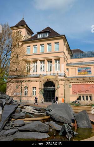 Aquarium, Olof-palm tree-Platz, Tiergarten, Berlin, Germany Stock Photo ...