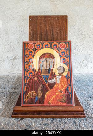 Atop the mound are two medieval chapels incl the 16th–century Christian ...