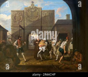 Gate of Calais, O the Roast Beef of Old England 1833 by William ...
