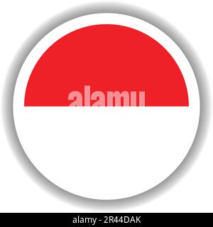 United States and Indonesia flags for official meeting against ...