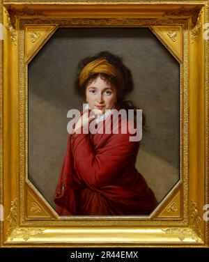 A Portrait of Countess Golovina, Elizabeth Vigee-Lebrun, circa 1800 ...