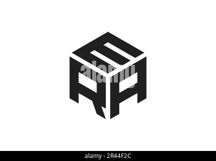 ERA logo. ERA letter. ERA letter logo design. Initials ERA logo linked ...