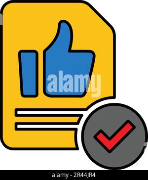 Acceptable, agreeable icon - Perfect use for designing and developing ...