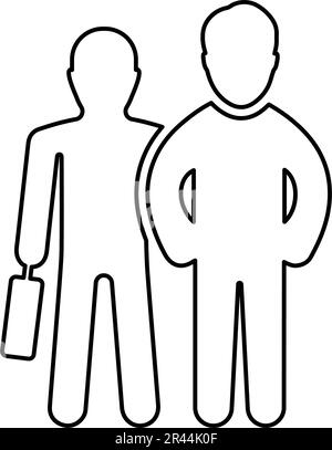 Ancillary, assistance icon - Perfect use for print media, web, stock ...