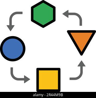 Adapt, adaptation, analogous icon. Beautiful icon symbol for commercial ...
