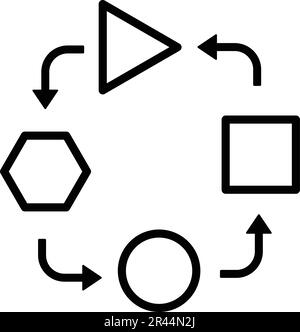 Adapt, adaptation, analogous icon. Beautiful icon symbol for commercial ...