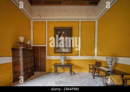 Praetors Study (Gabinete de Pilatos) at Casa de Pilatos (Pilates House ...