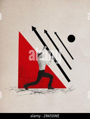 Problems and difficulties overcoming concept Stock Photo - Alamy