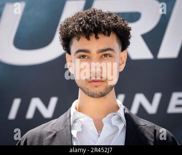 GRAN TURISMO, Archie Madekwe, 2023. ph: Gordon Timpen /© Columbia ...