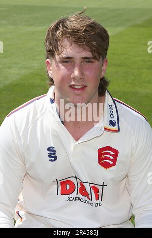 New Essex signing Noah Thain during Essex CCC vs Ireland, Domestic ...