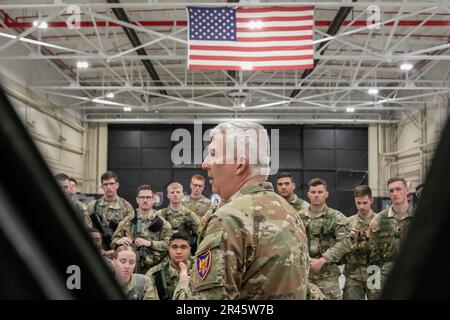 Brig. Gen. Roger Deon, Commanding General of the Army Reserve Aviation ...