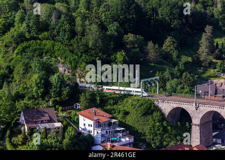 Hornberg, Germany. 26th May, 2023. The ICE 1579 of Deutsche Bahn (DB ...