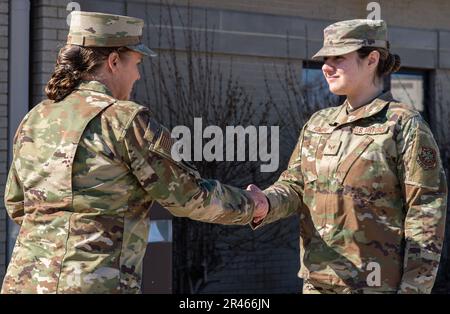 Maj. Gen. Linda Hurry, right, Director of Logistics, Deputy Chief of ...