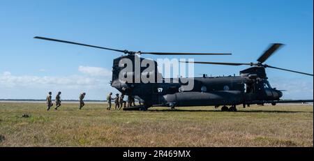 308th Rescue Squadron pararescuemen board a U.S. Army 160th Special ...