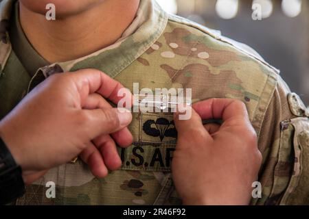 Sgt. 1st Class Victor Cordero, a platoon sergeant assigned to 1st ...