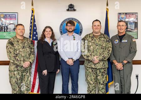 Rear Adm. Pete Garvin, right, commander, Naval Education and Training ...