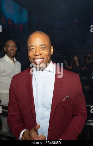 Frederick Anderson and NY Mayor Eric Adams at the Frederick Anderson ...