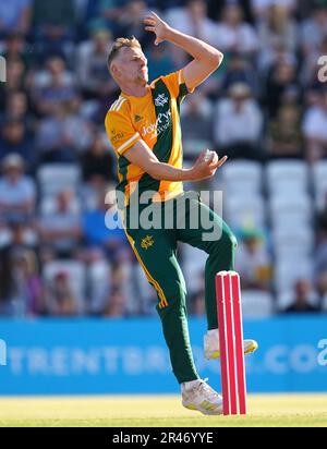 Notts Outlaws' Lyndon James during the media day at Trent Bridge ...