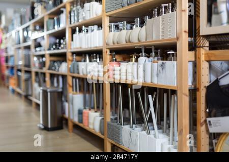 Bathroom deodorants on store shelves Stock Photo - Alamy