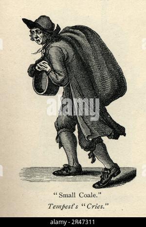 Tempest's Cries of London, Street vendor selling new river water ...